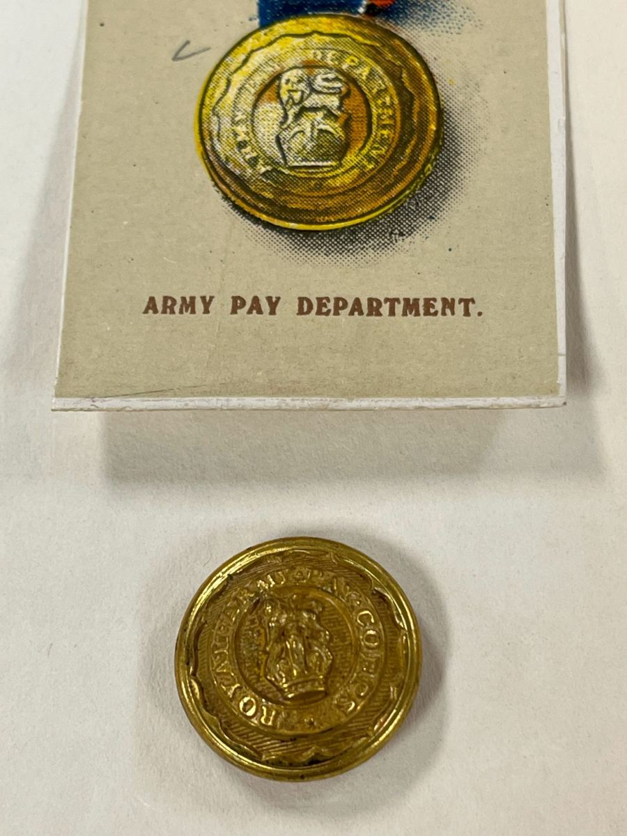 07-8 Army Pay Department – Western Regional Button Association